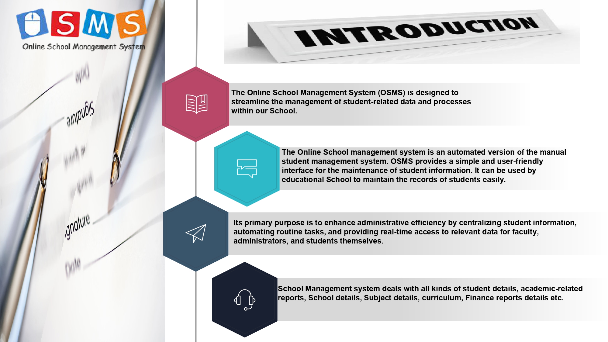 Online School Management System (OSMS) – MPOnline Portal